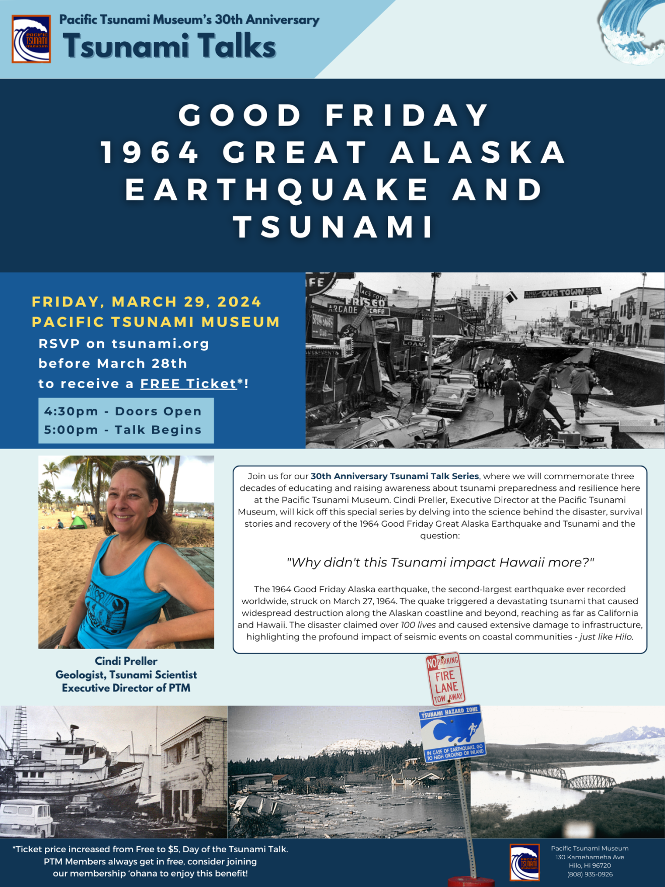 30th Anniversary Tsunami Talk Series - 1964 Great Alaska Quake ...